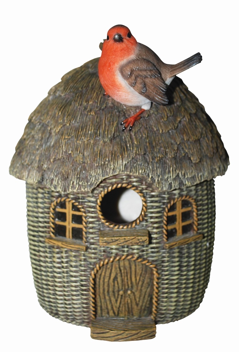 BC Wicker Bird House Robin - Windlestone Nursery & Garden Centre in ...