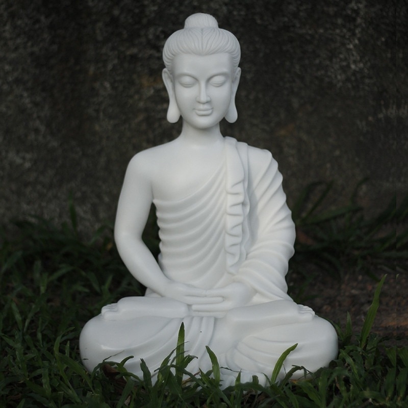 Fan Buddha White - Windlestone Nursery & Garden Centre in Ferryhill, Durham