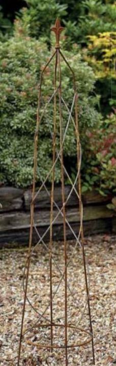 Nostell Rust Obelisk -1.6m - Large - Windlestone Nursery & Garden ...
