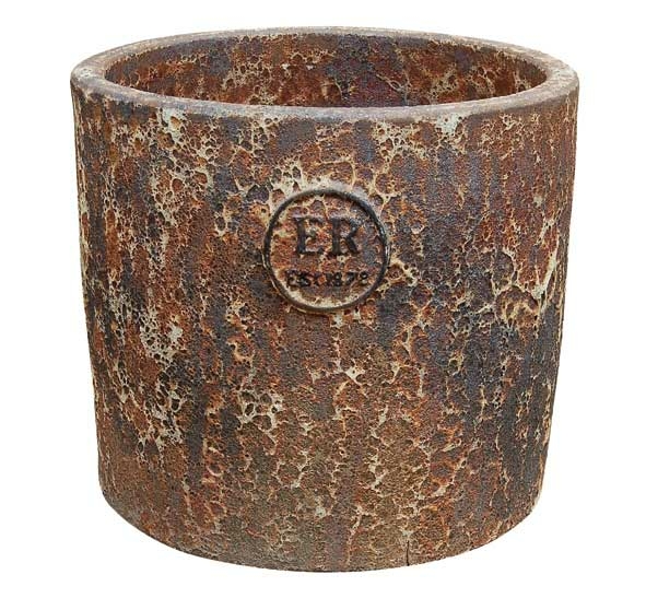 Round Planter - Lava Rust - Large - Windlestone Nursery & Garden Centre ...