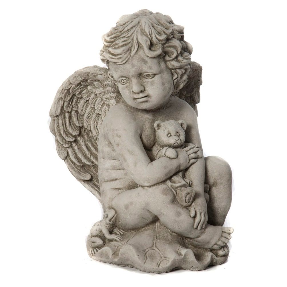Sitting Teddy Cherub - Windlestone Nursery & Garden Centre in Ferryhill ...