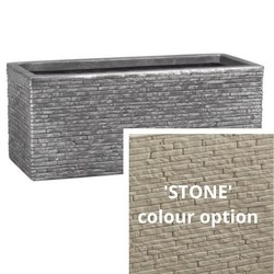 Slate Trough 60cm - Stone - Windlestone Nursery & Garden Centre in ...