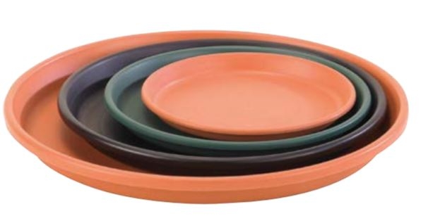 Universal Saucer Shallow - 24cm - Black - Windlestone Nursery & Garden ...